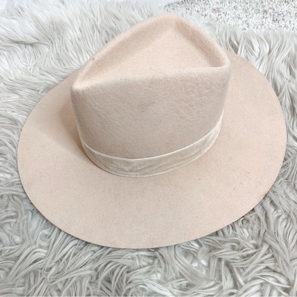 Lack Of Color | Accessories | Lack Of Color Beige Tan Wool Felt Wide ...